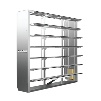 HEAVY DUTY ACTUATED POWER INTAKE SHUTTER | 65” x 65" | Commercial ...