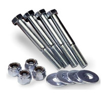 Tie Down Engineering - Bolts (4) 3/8x4 Hex (86254) - 86254 - Explosive ...