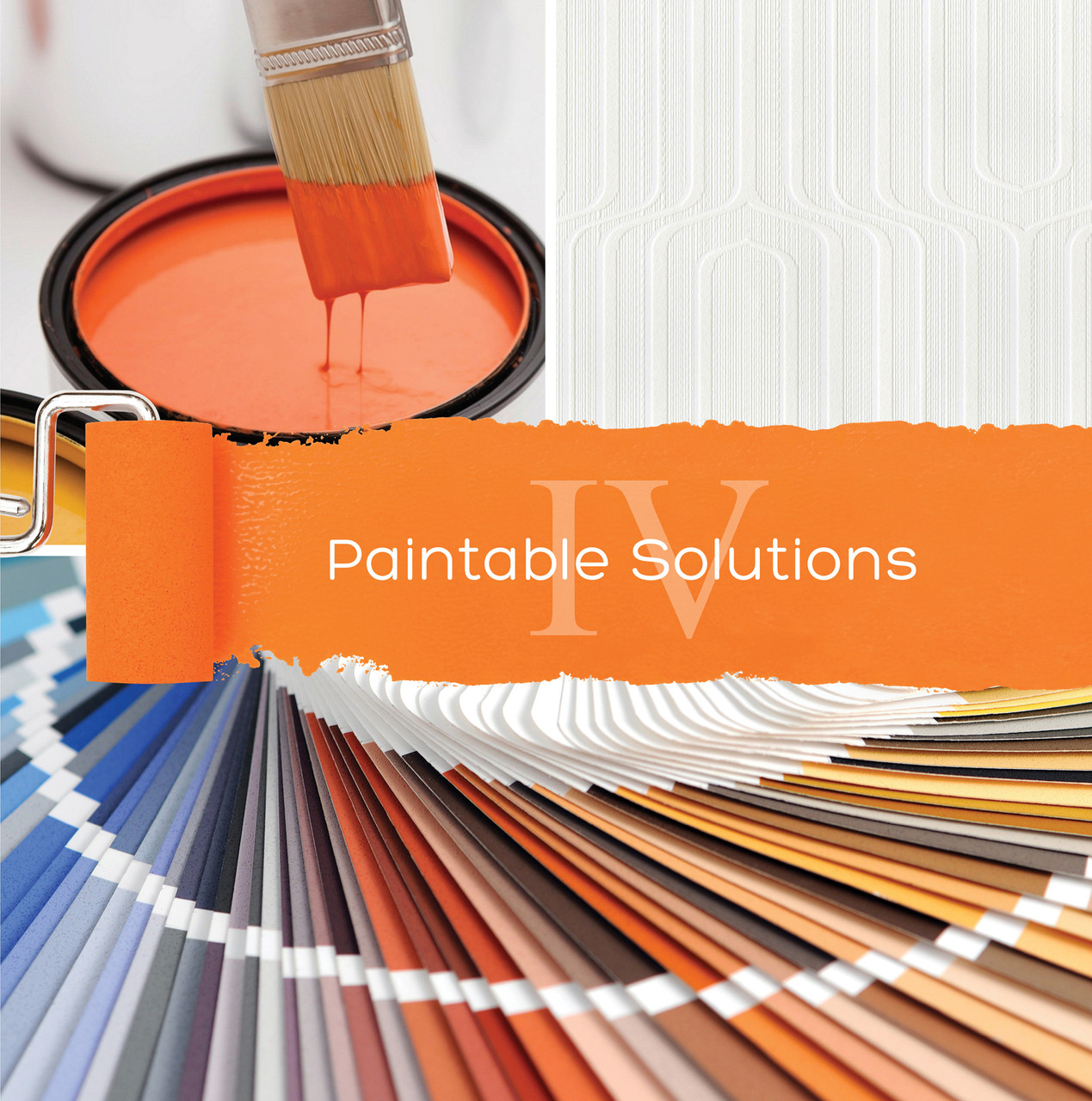Paintable Solutions IV by Brewster 497-96295 Splatter Plaster Texture ...