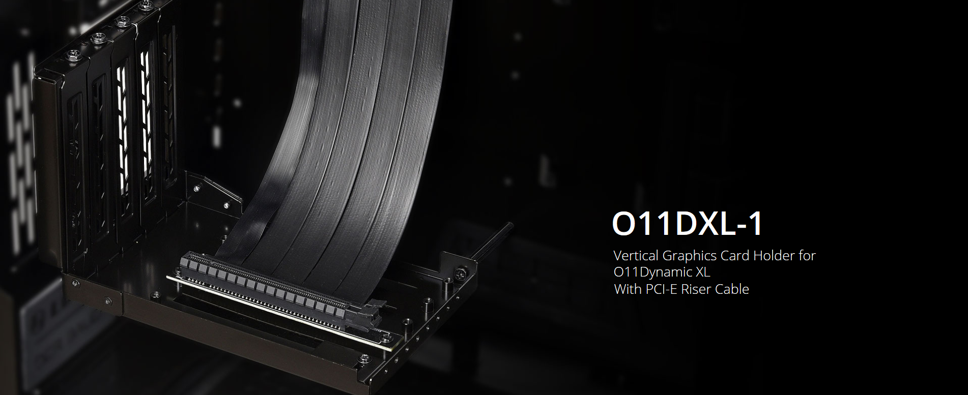 PCI-E EXTENDER CABLE (สายพีซีไอ) LIAN-LI O11DXL-1 UPRIGHT DISPLAY CARD ...