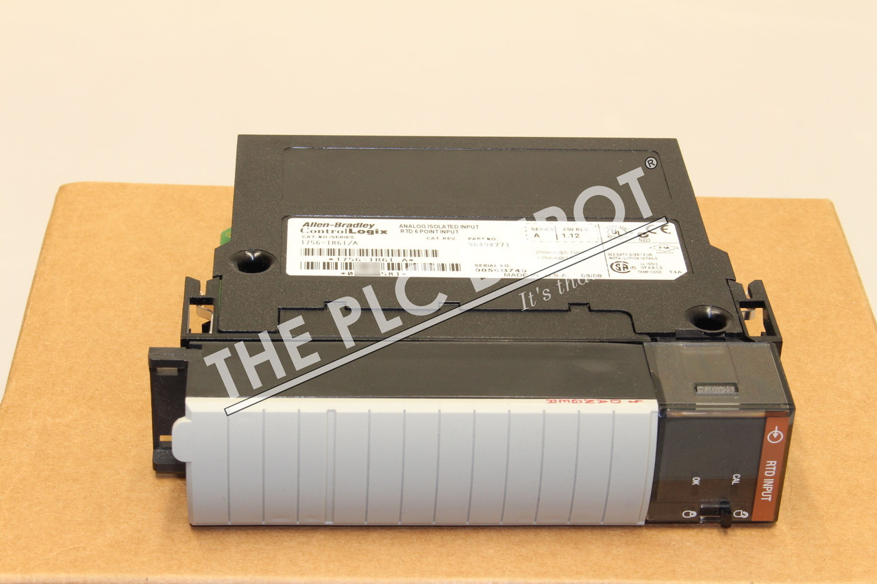 Allen Bradley 1756-IR6i /A 1R61 RTD INPUT *FREE EXPEDITED SHIPPING ...