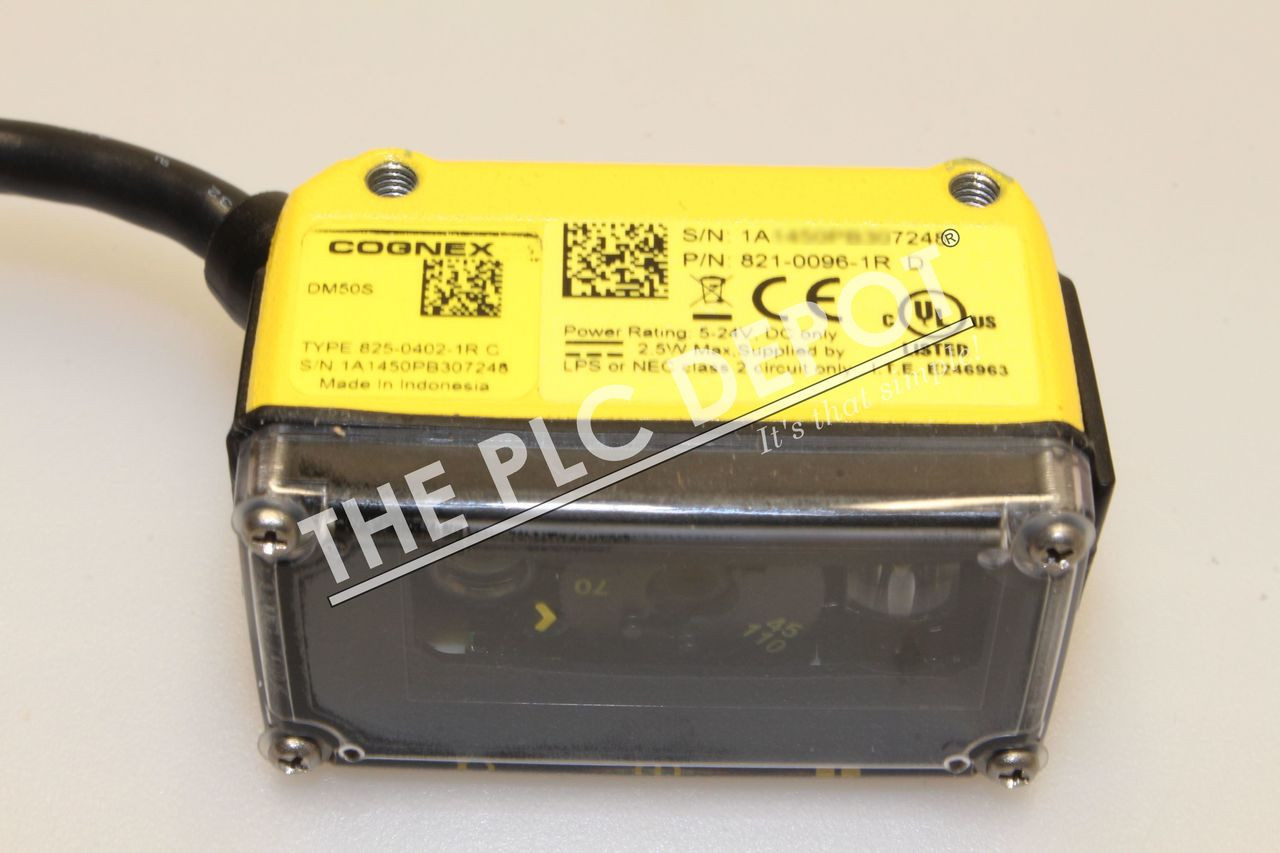 Cognex DataMan DM50S – Fixed Mount ID Reader Scanner - The PLC Depot
