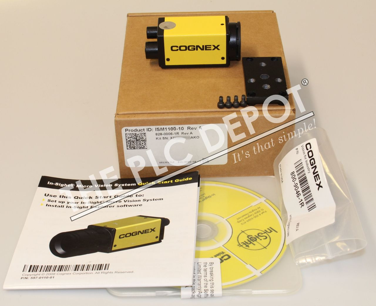 ~NEW~ COGNEX ISM1100-10 CAMERA READER IN-SIGHT PATMAX ~FREE EXPRESS ...