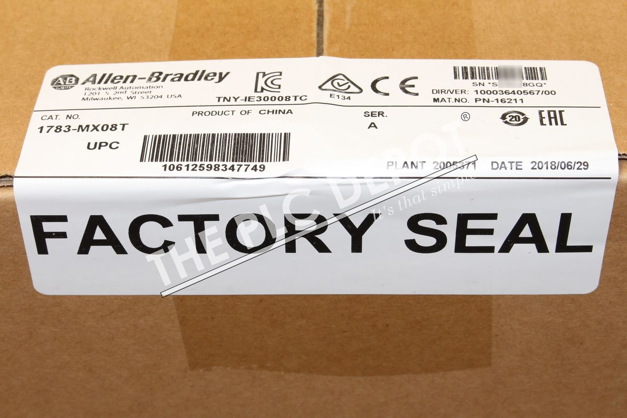 ~2018~ SEALED ALLEN BRADLEY 1783-MX08T Stratix 8000/8300 Expansion 8 ...