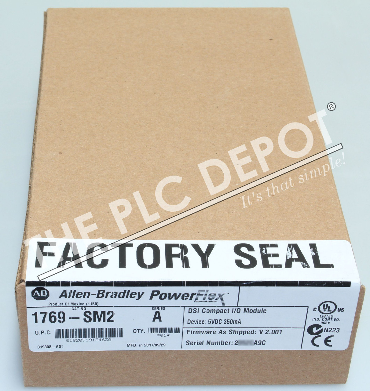 SEALED Allen-Bradley 1769-SM2 /A 2019 DSI Compact I/O Module - The PLC ...