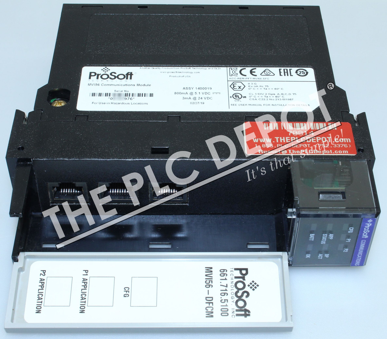 2019 BRAND NEW! ProSoft Technology MVI56-DFCM Master/Slave Communication Module - The PLC Depot