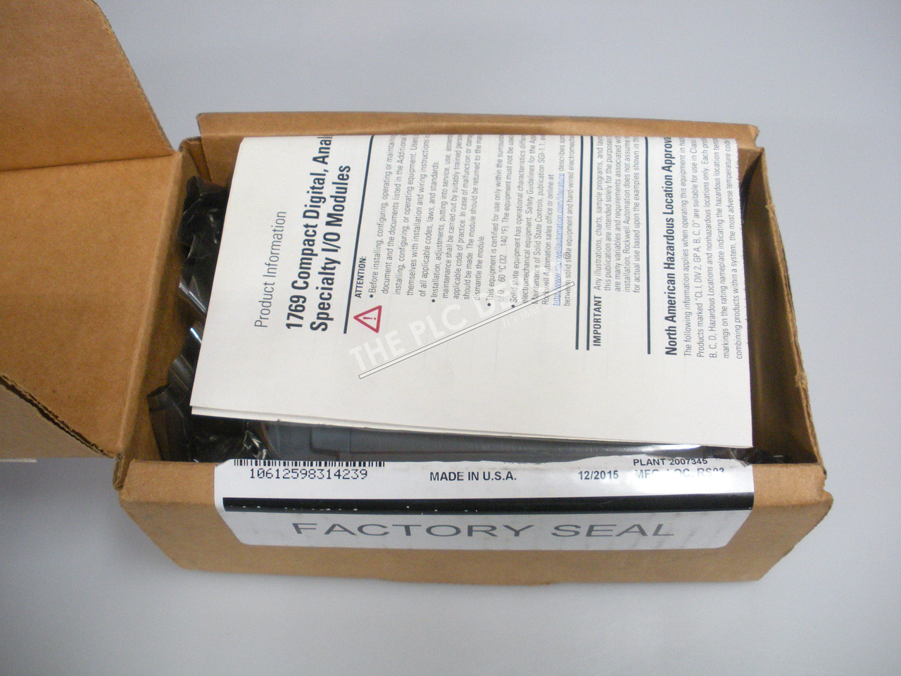 NEW OPEN BOX Allen Bradley 1769-ASCII CompactLogix 2 Ch RS232/RS485/RS422 ASCII #2TW - The PLC Depot