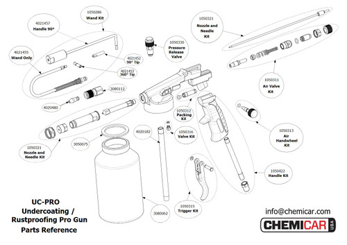 UCPRO Undercoating Spray Applicator > Replacement Parts
