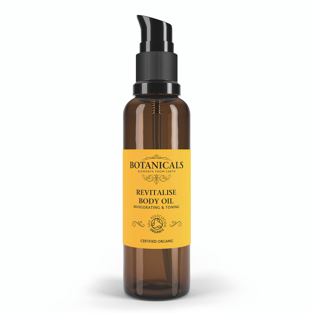 Natural Chemical Free Vegan Massage Oil - Revitalise from Botanicals ...