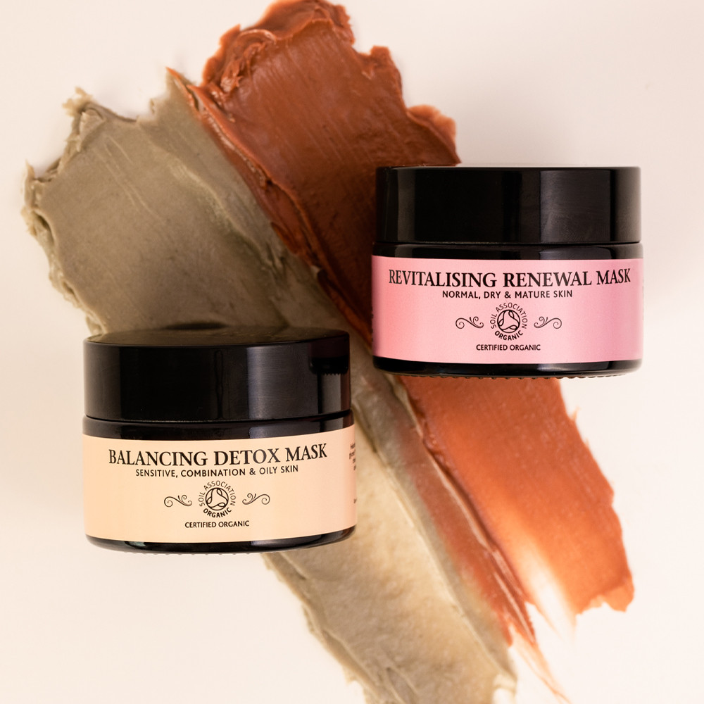 Natural face mask: rose & camellia from Botanicals Natural Skin Care