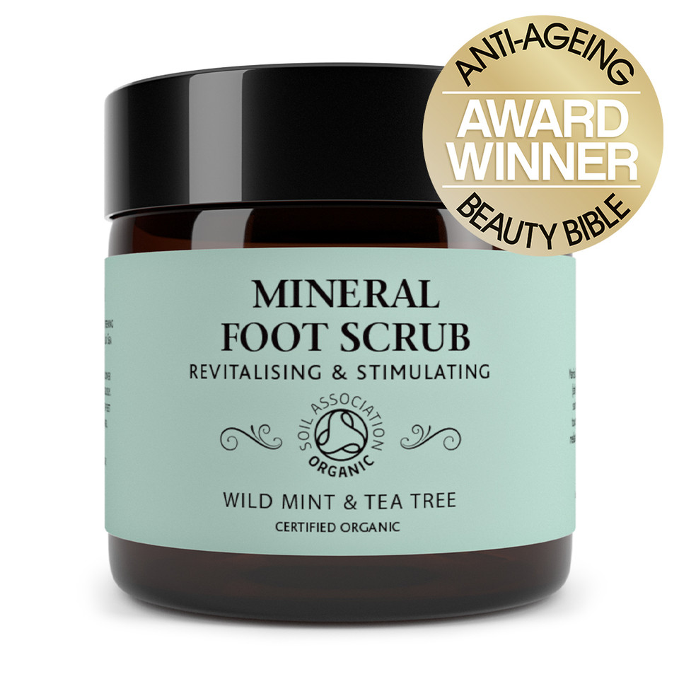 Natural foot scrub from Botanicals Natural Skin Care