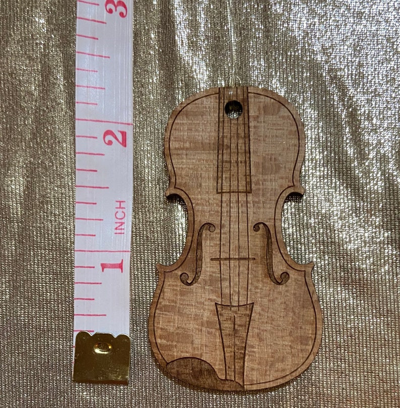 Violin Ornament Christmas Tree Decoration - Christmas Gift for a Violinist