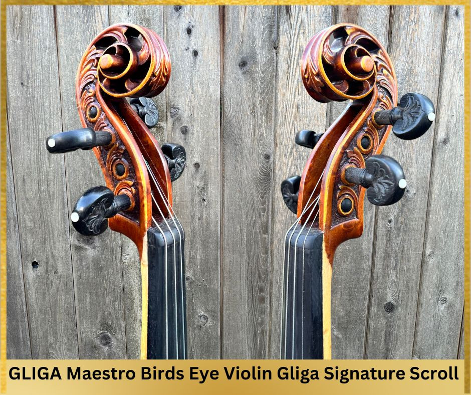 Birds Eye Maple Violin - Handmade in Romania - Extremely Rare to Find