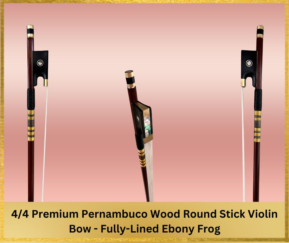 The Best 4/4 Pernambuco Violin Bow for Intermediate Violin Players