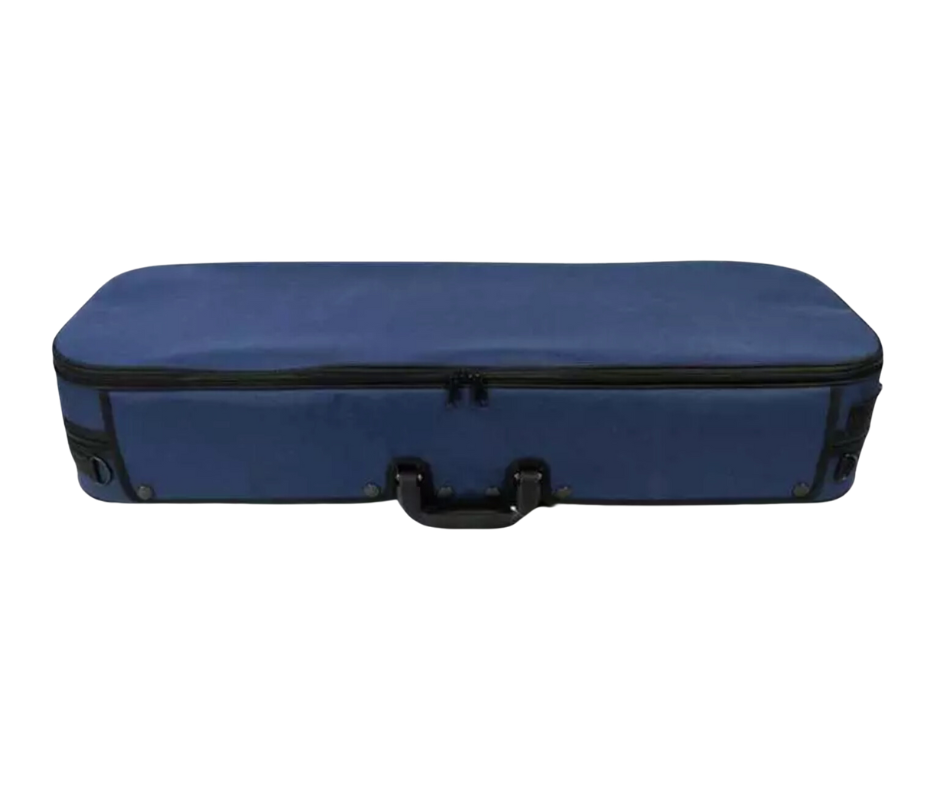 Foam Lightweight Square Viola Case Blue/Blue - Gliga Violins Canada