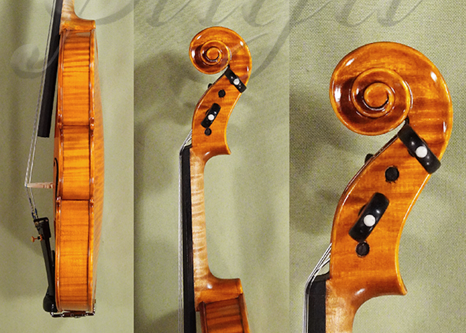 1/4 Gama Advanced Level Violin - Code D1460V - Gliga Violins Canada