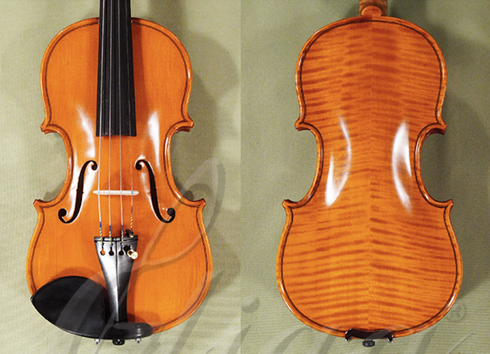 1/4 Gama Advanced Level Violin - Code D1460V - Gliga Violins Canada