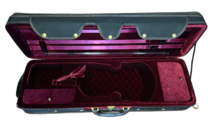 4/4 Wood Shell Oblong Professional Violin Case - Gliga Violins Canada