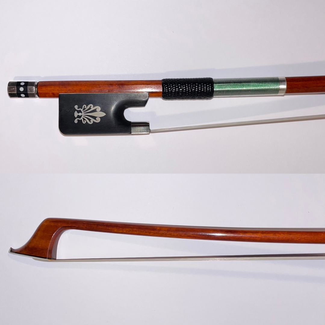 4/4 Master Level Premium Pernambuco Round Cello Bow - Ebony Frog ...