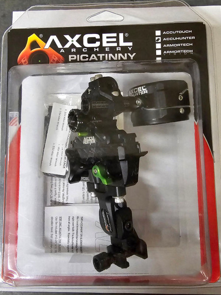 Axcel - AccuHunter Slider Sight - Picatinny Mount - Bowhunters Supply Store