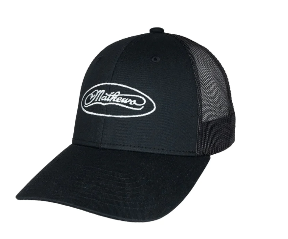 Mathews - Classic Logo Hat - Black - Bowhunters Supply Store