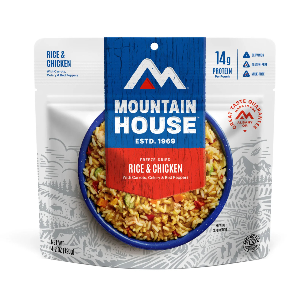 Mountain House Rice & Chicken - Down South Ammo Store