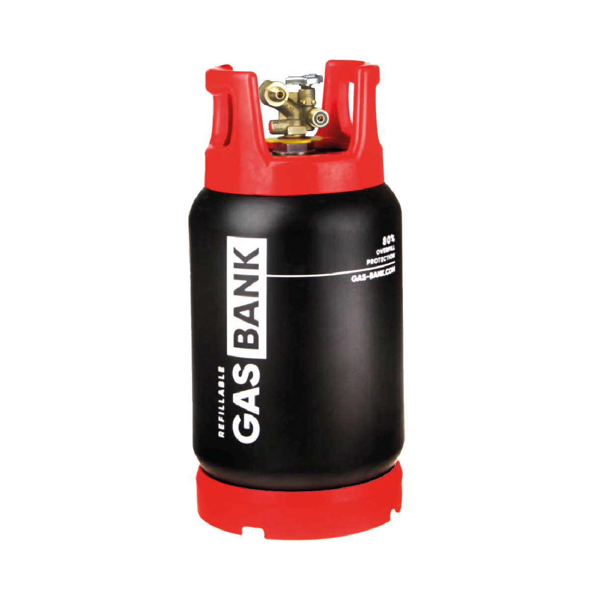 GasBank SLIM Duo 5kg Kevlar Refillable Gas Bottle