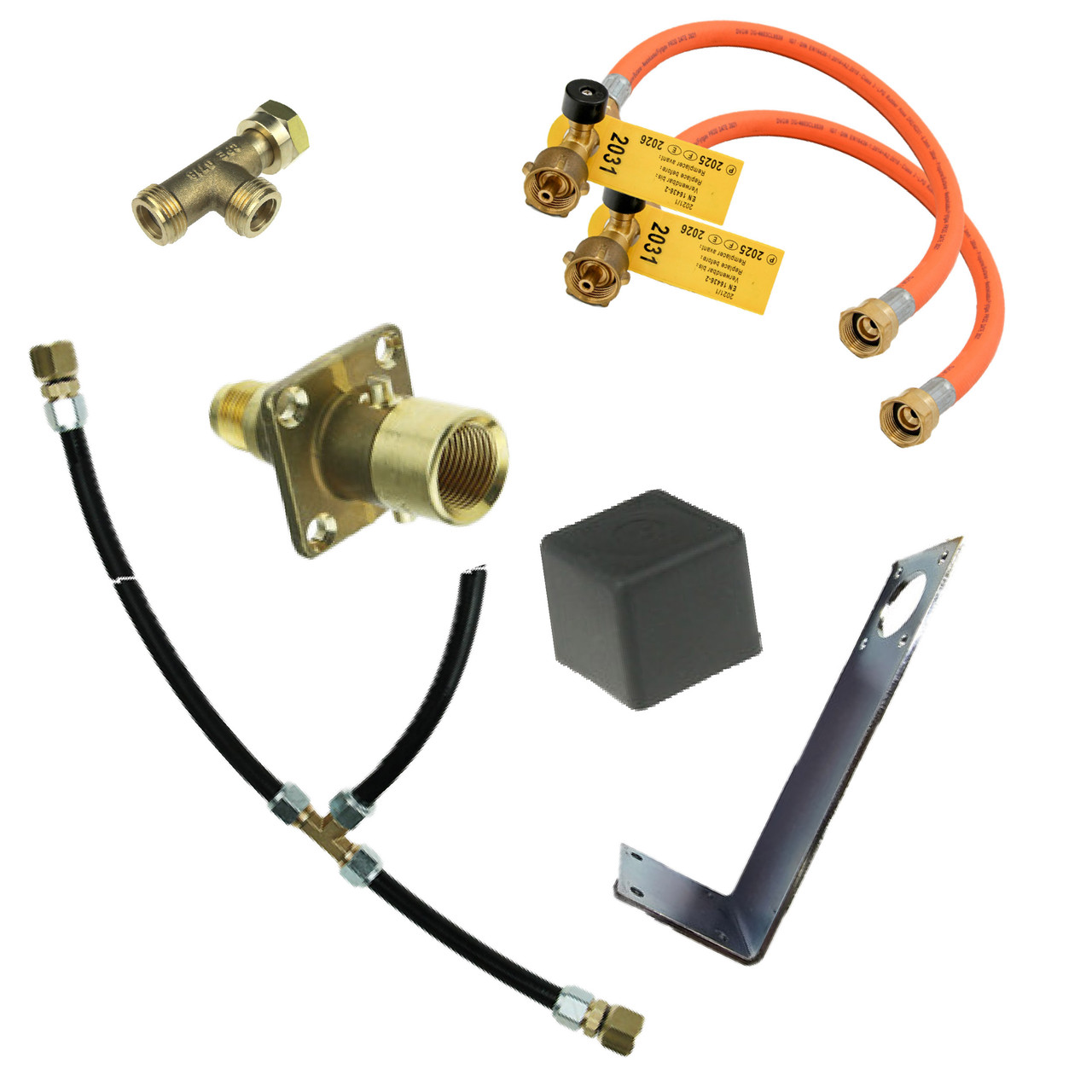 GasBank LS Duo 11kg Set of 2 Campervan Gas Bottle