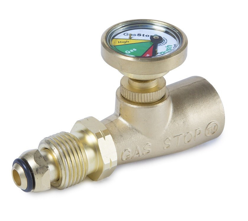 Gas Stop Emergency Gas Shut Off Valve for Bottles, Cylinders