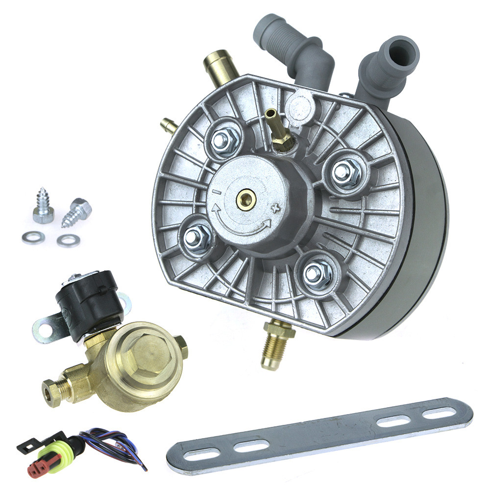 KME Silver 217HP LPG Autogas Propane Reducer Gas Pressure Regulator ...