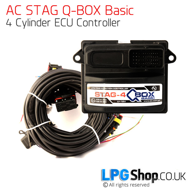 AC STAG QBOX Basic 4 cylinder conversion autogas kit