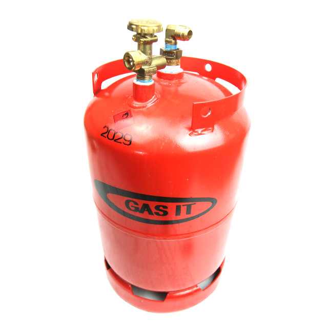 GasIt 18kg LPG Propane Butane Refillable Gas Bottle