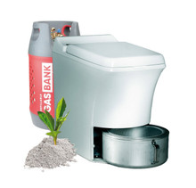 Cinderella Freedom Incineration Toilet LPG Gas