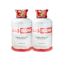 GasBank LS Duo 11kg Set of 2 Campervan Gas Bottle
