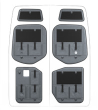 Van Der Moon Back Door Organizer Sprinter 907 H1 H2 H3 R/AWD