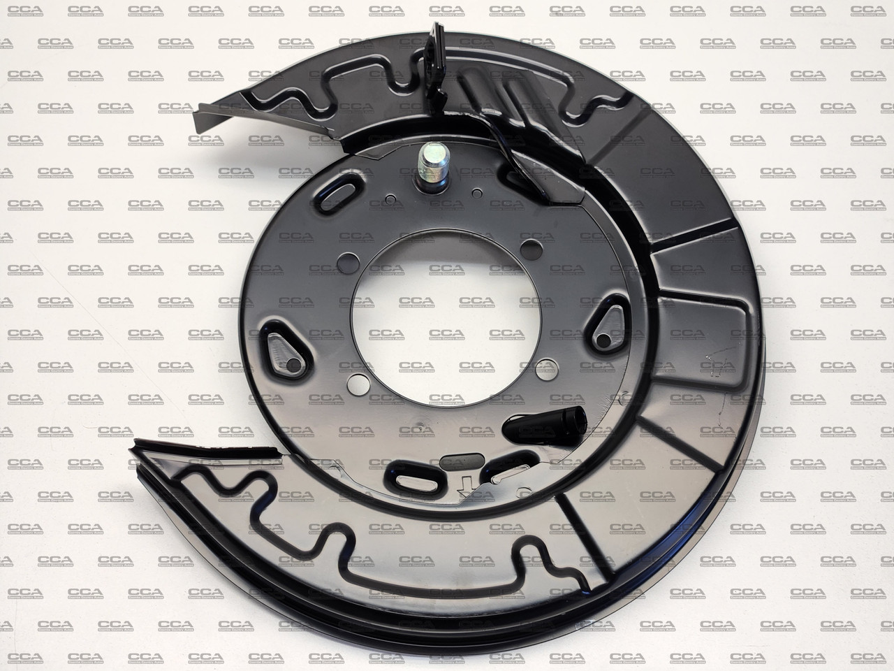 L400/Pajero L/H rear brake backing plate - Genuine part