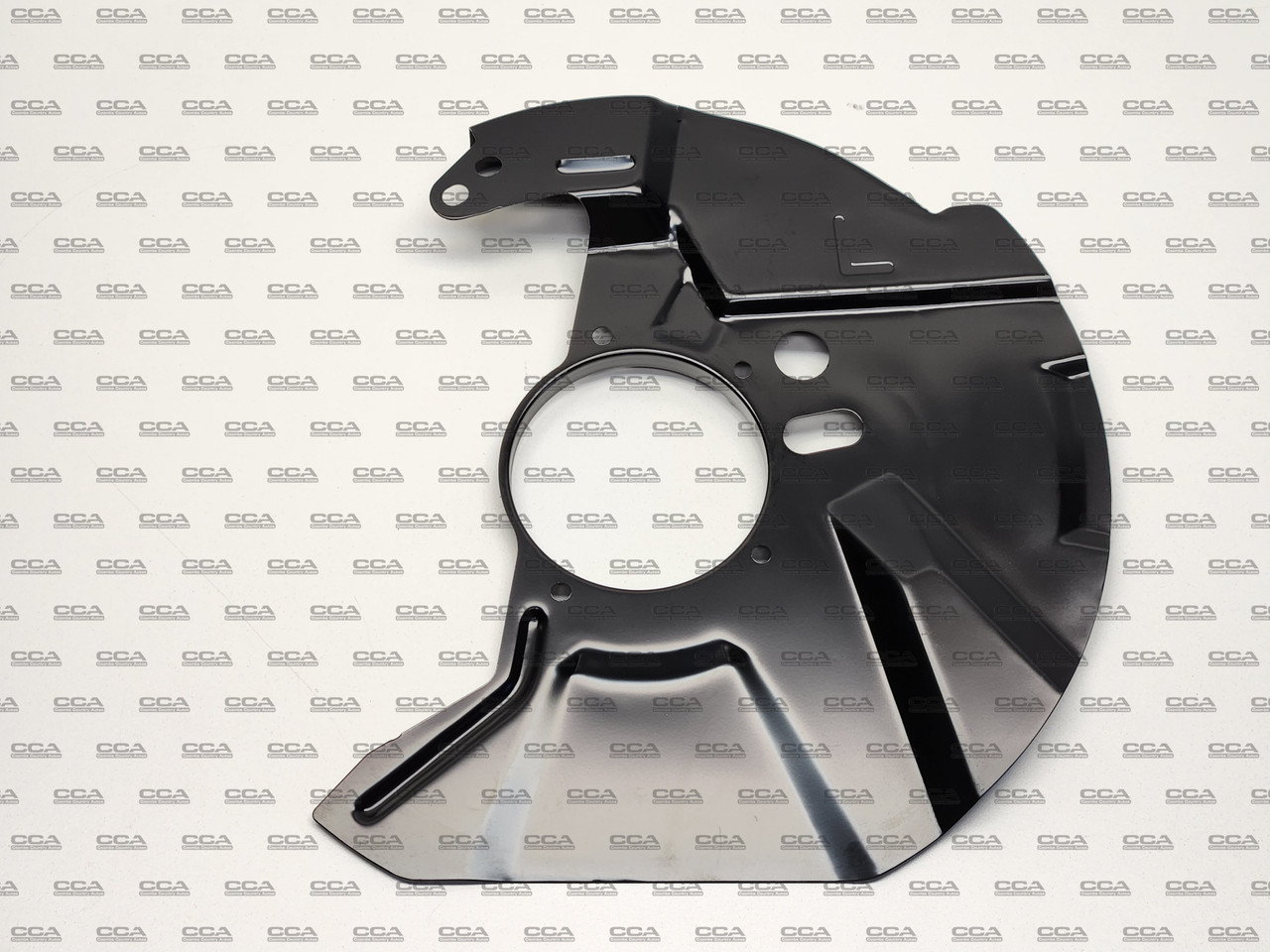 L400 LH front brake backing plate - Genuine part