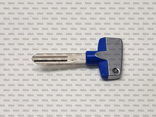 Subaru titanium STi key blank - Genuine part