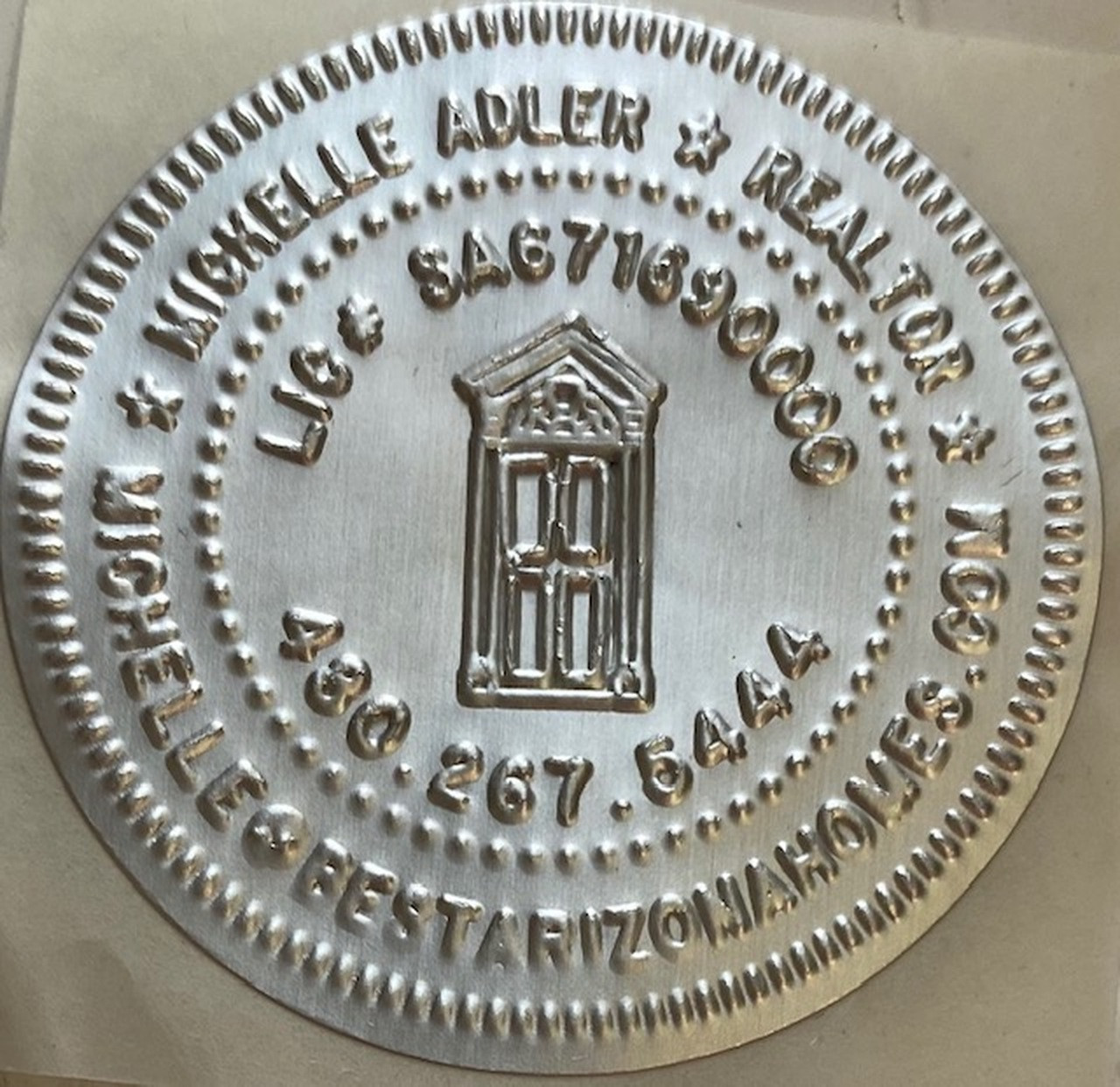 Elite Embosser Insert - Notary Professional