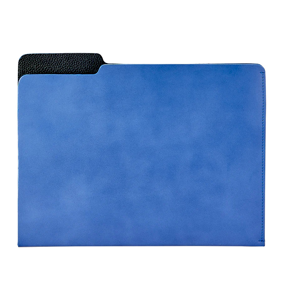 Italian Recycled Leather File Folders - scribesdelight.com