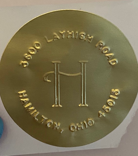 Foil Embossing Stickers - made especially for embossing! Get your dream ...