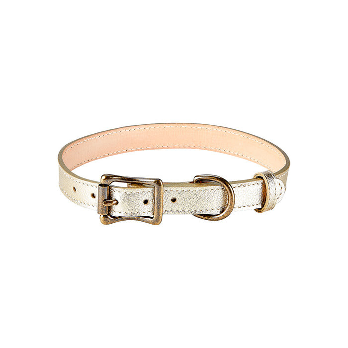 Leather Dog Collar - Medium 19 inches