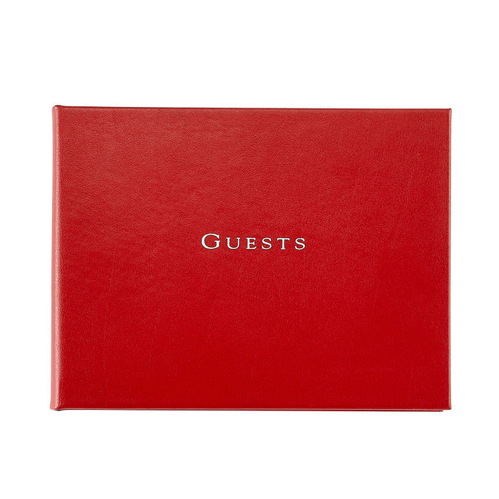 Guest Book - Italian Recycled Leather