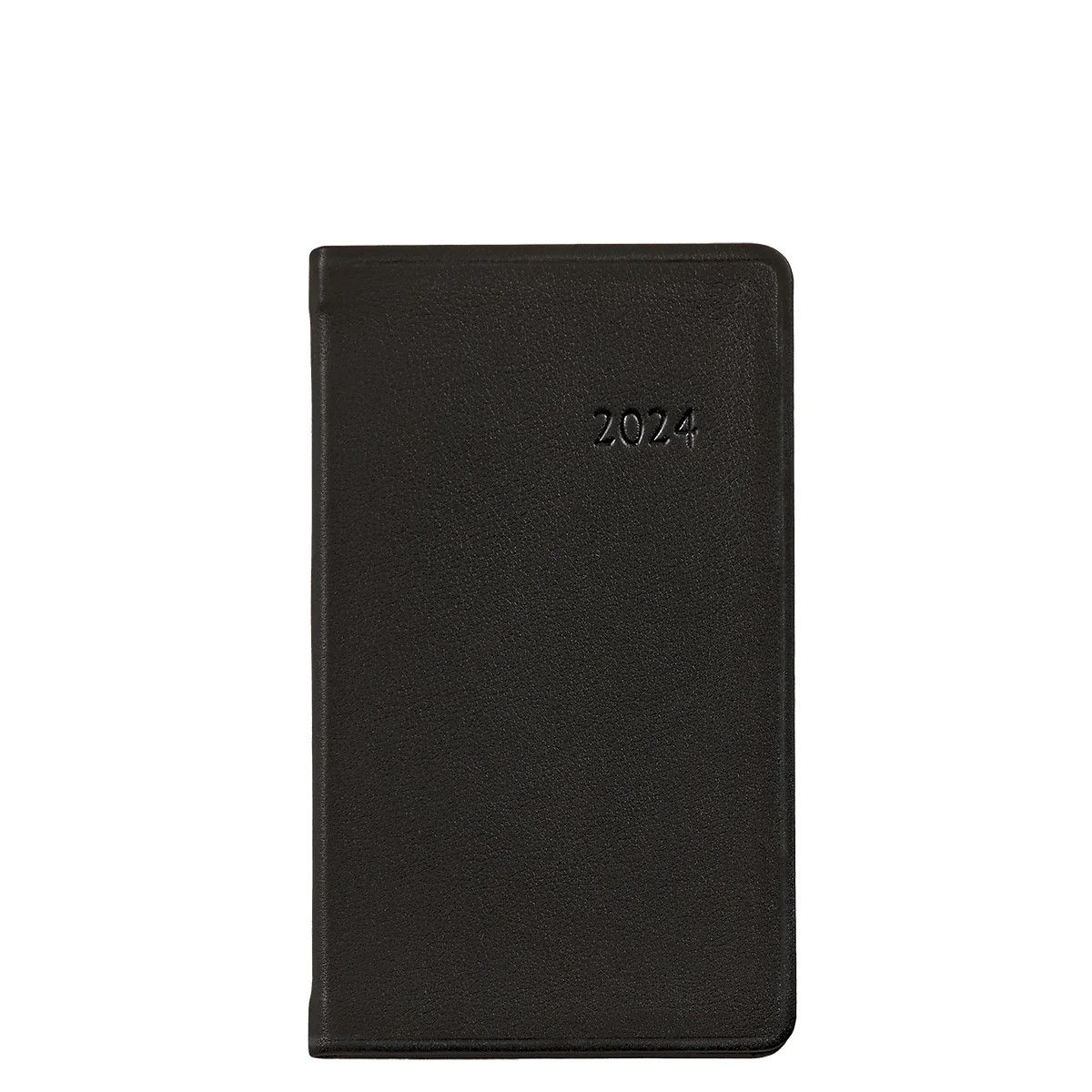 2024 Small Leather Pocket Calendar - 3" x 5"