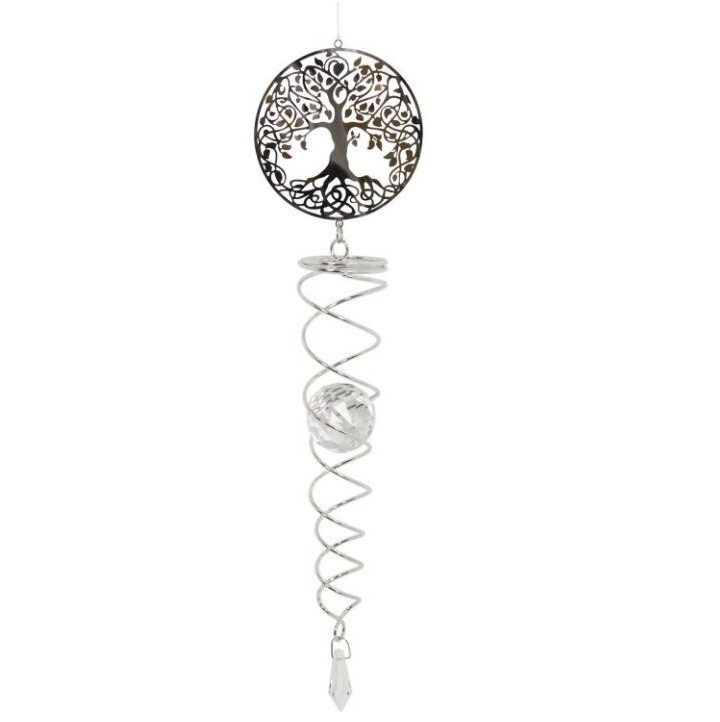 Silver Tree of Life Spinner