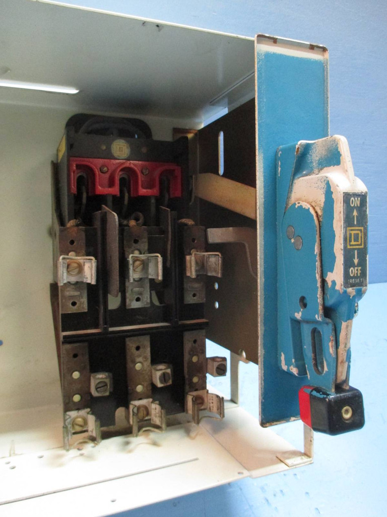 Square D Model 4 30 Amp 12" Fusible Feeder MCC Bucket MCCB 30A Mod4 ...