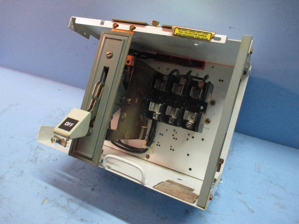 Siemens Tiastar 60 Amp Fusible Feeder MCC Bucket Fused MCCB Furnas 89 ...