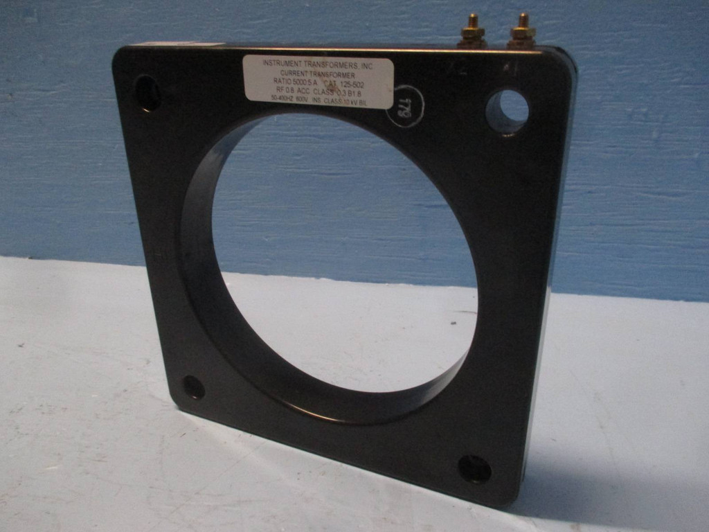 Instrument Transformers 125-502 Current Transformer Ratio 5000:5A CT ...