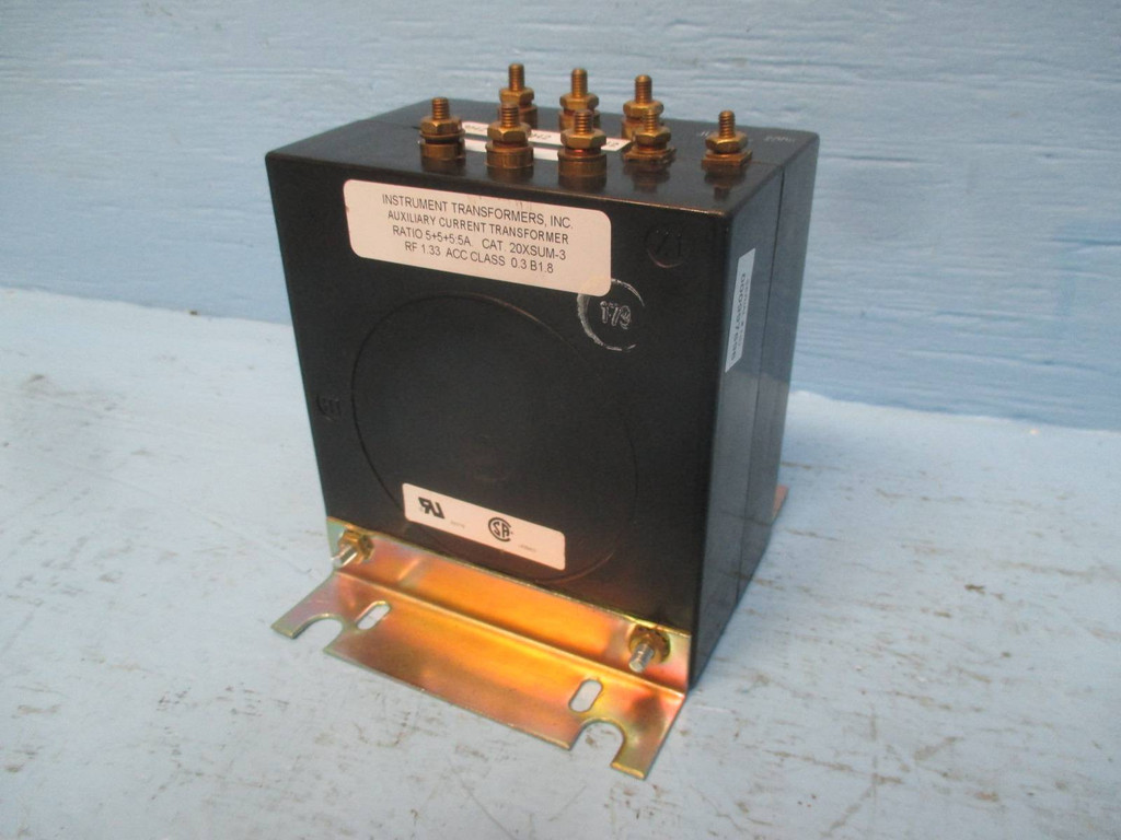 Instrument Transformers 20XSUM-3 Auxiliary Current Transformer Ratio 5 ...