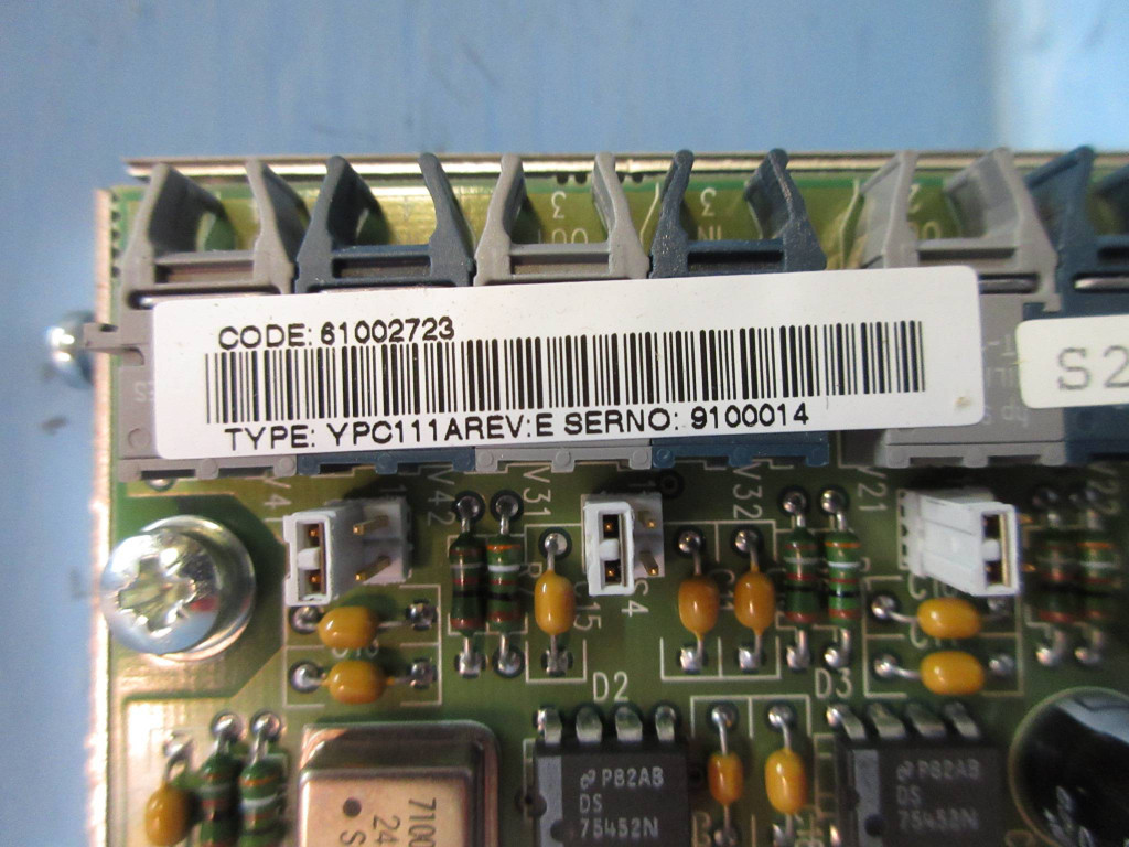 ABB YPC-111-A Rev. C Output Distributor Module PC Board PLC YPC111A ...